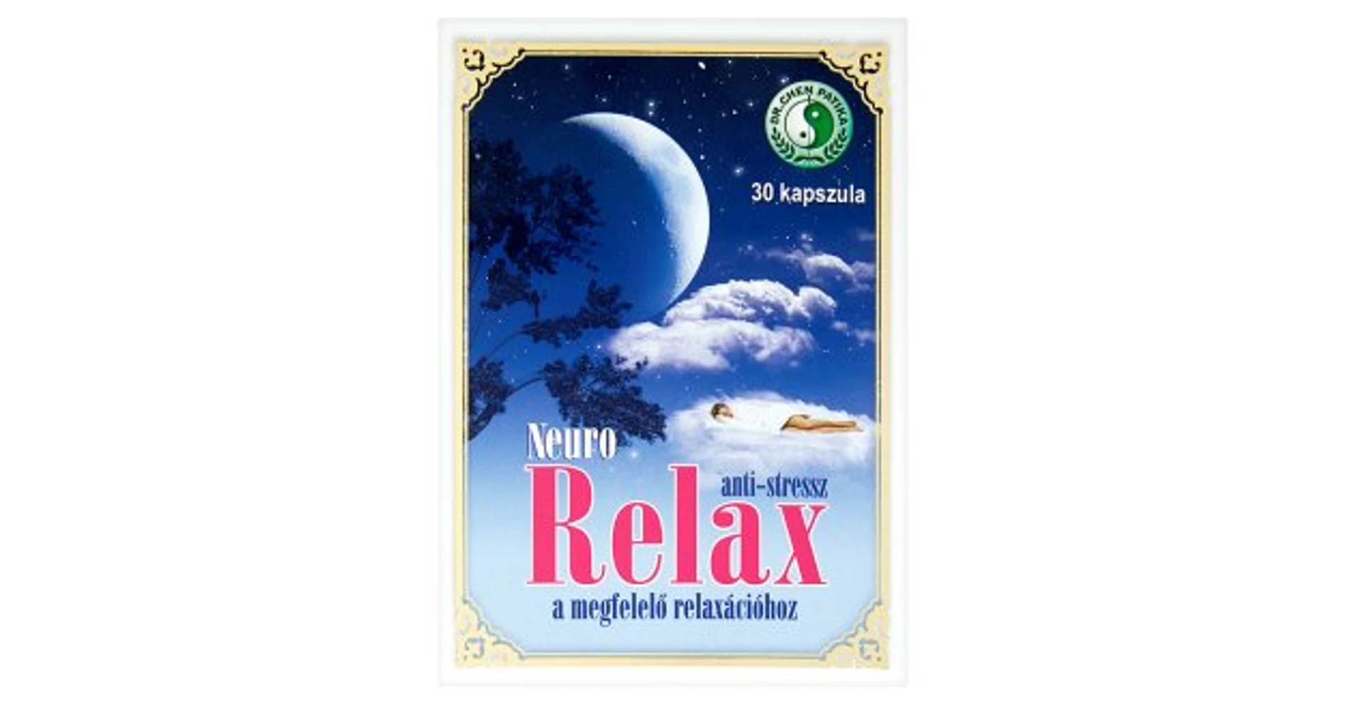Relax-Neuro, anti-stressz kapszula - ÉTREND-KIEGÉSZÍTŐK - relaxbolt