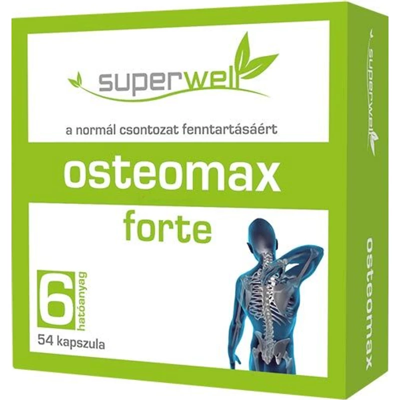 Osteomax forte kapszula - 54 db - CSONT, PORC, ÍZÜLET - relaxbolt